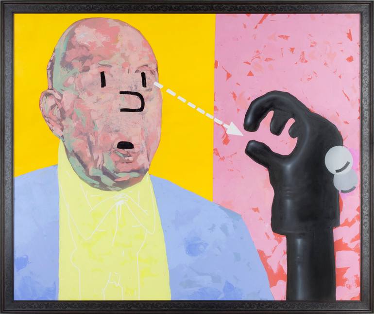 Snowy in the Congo Painting by DAVID BARZOLFF | Saatchi Art