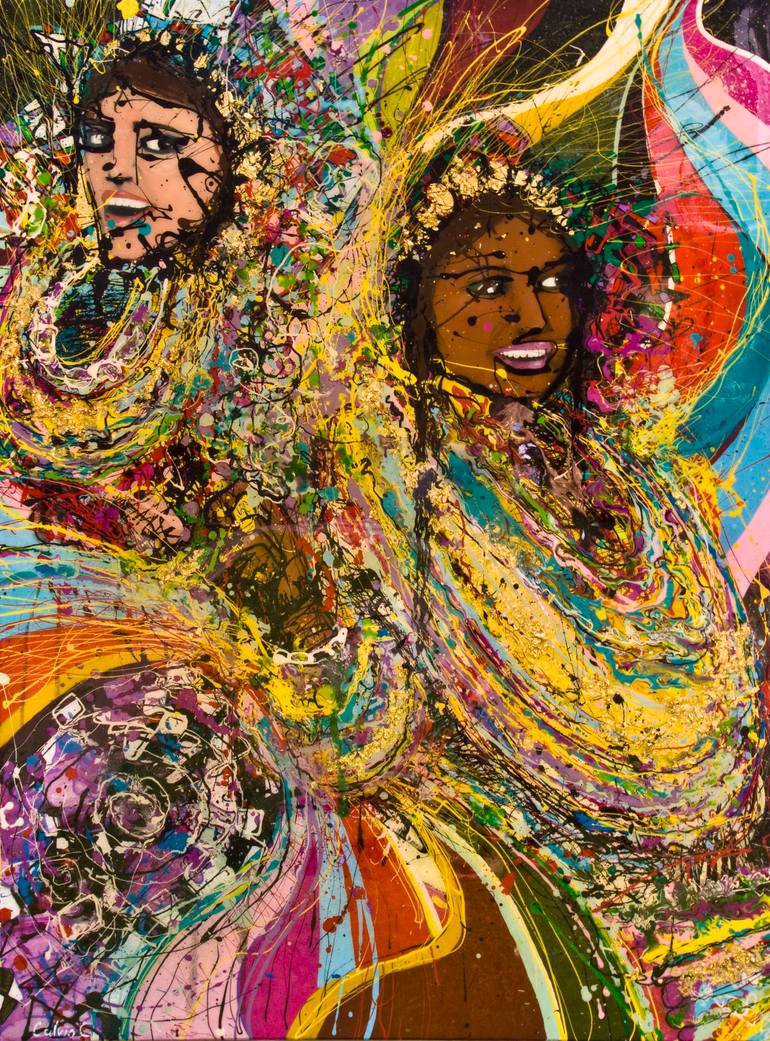 colourstudy1 Painting by Calvin Gerus | Saatchi Art