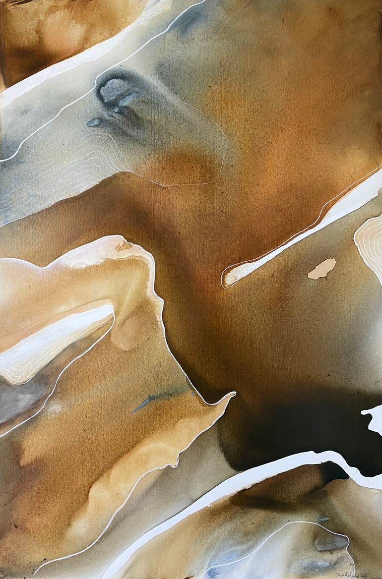 Pilbara 2 Painting by Dinah Wakefield | Saatchi Art