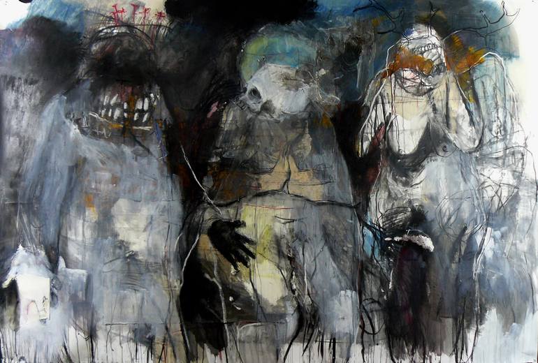 The Fallen Painting by Richard Cutshall | Saatchi Art