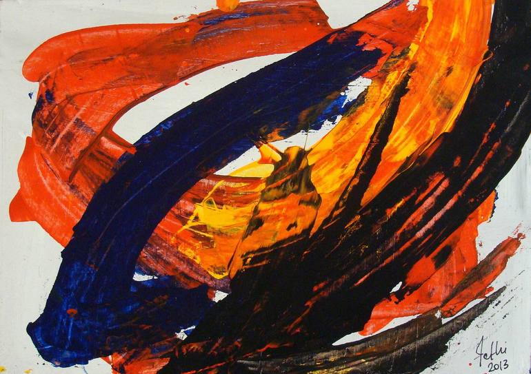 Color Wars Painting by Fethi Canbaz | Saatchi Art