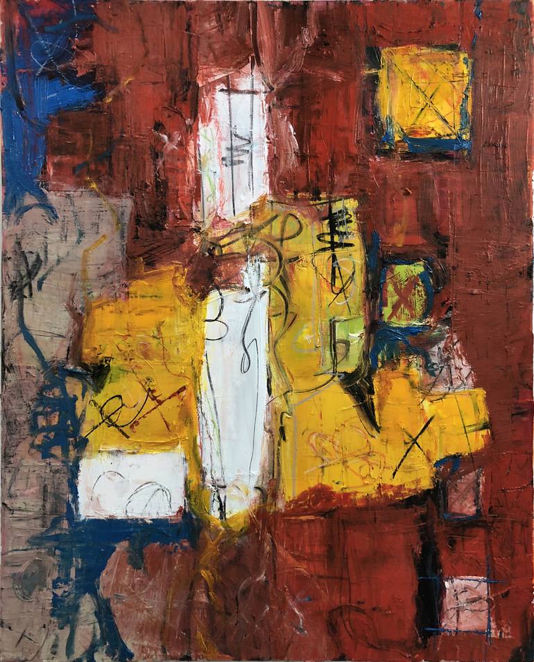 ThirtyFive Painting by Brett Polonsky | Saatchi Art