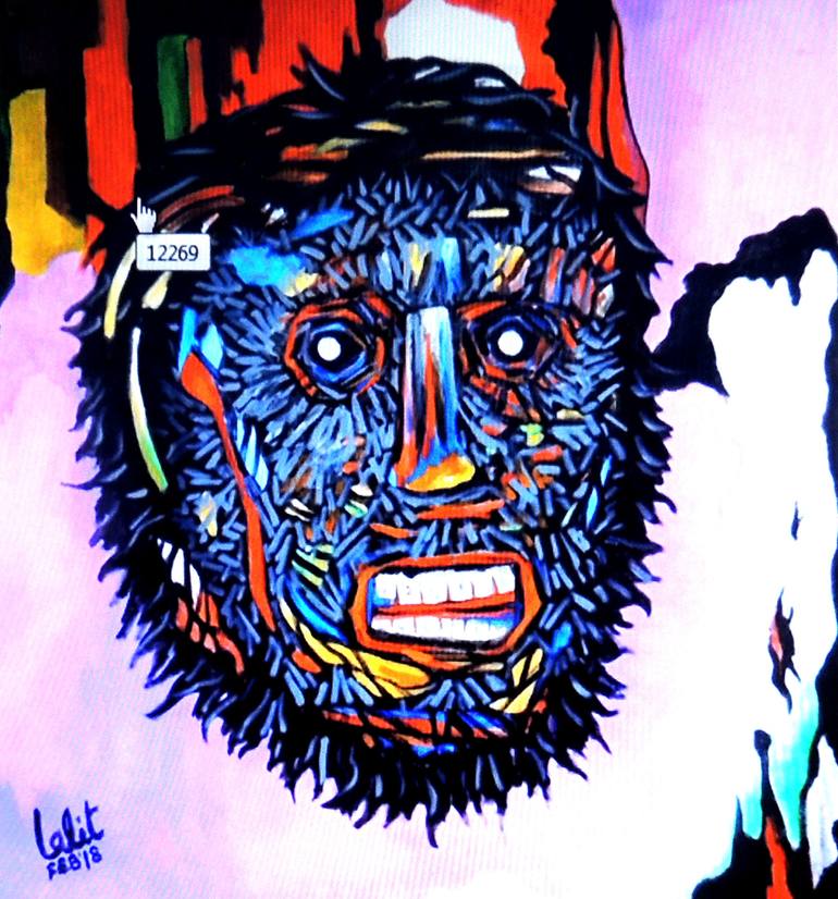 UGLY FACE Painting by Lalit Jain | Saatchi Art
