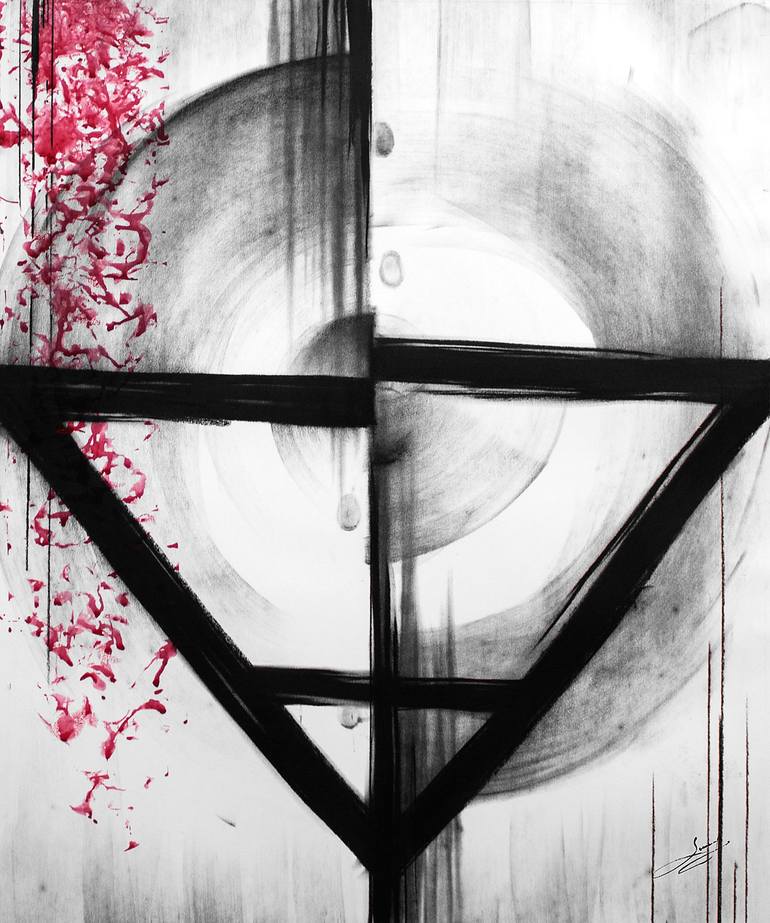 Earth and Water Drawing by Sunny Bhanushali | Saatchi Art