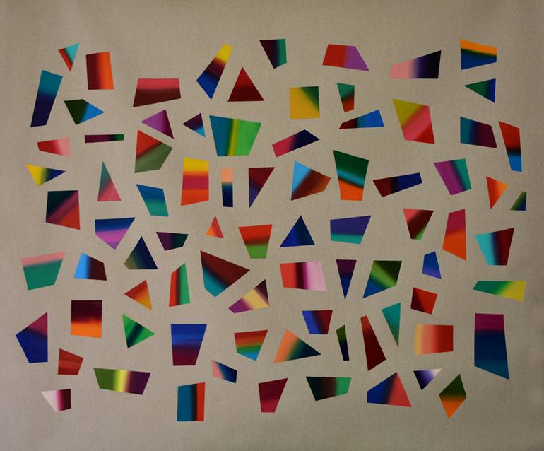 Poncho Paintings I Painting by Maria Santi | Saatchi Art