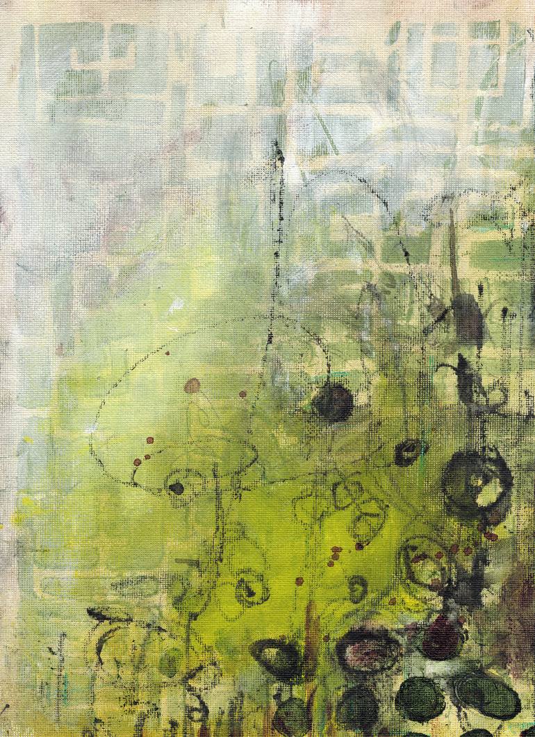 Garden Gone Wild Painting by Deb Chaney | Saatchi Art
