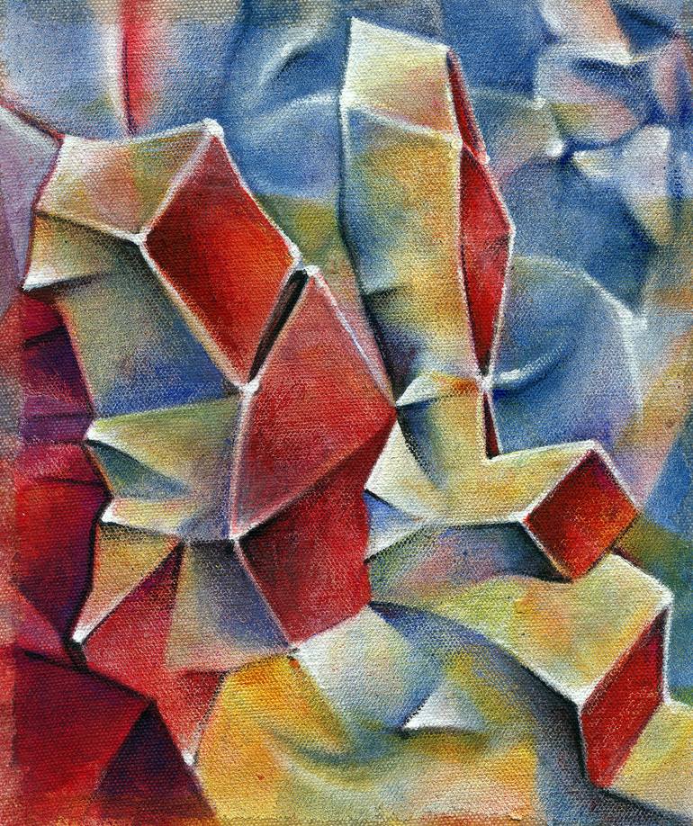 Soft Blocks Painting by Jeff Mihalyo | Saatchi Art