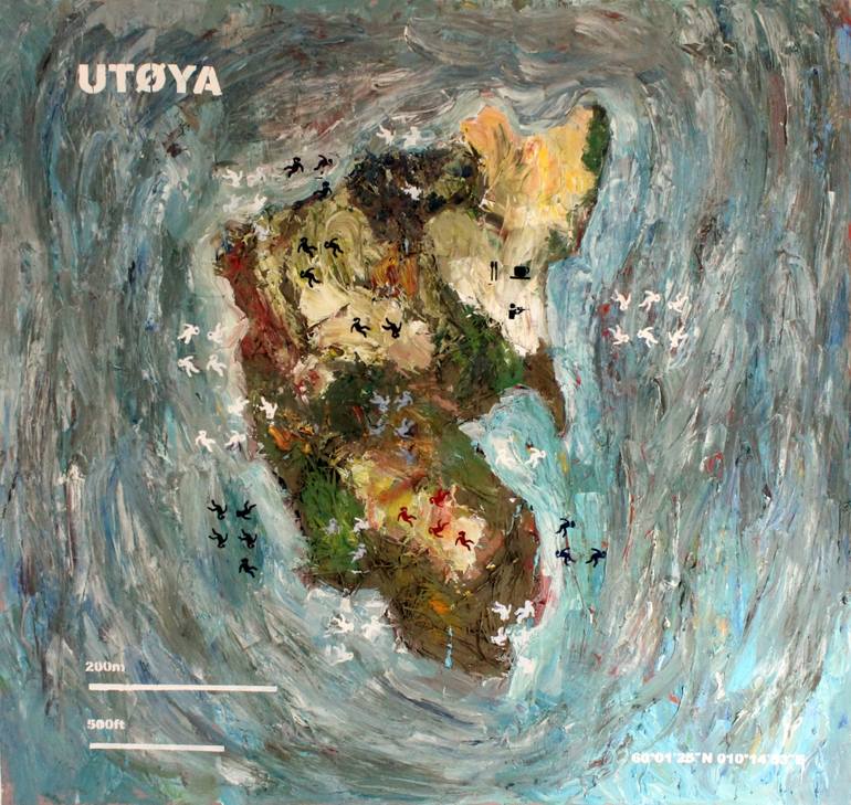 Utoya Painting by Miljenko Šimić | Saatchi Art