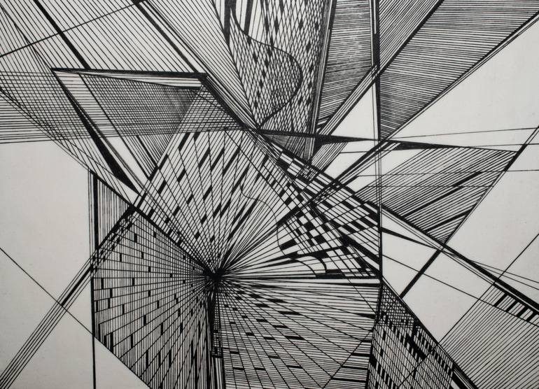 Forces that Beckon Drawing by Mark A Cleveland | Saatchi Art