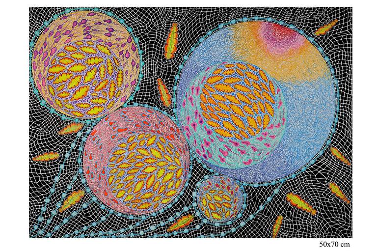 infestation Drawing by ipek inal | Saatchi Art