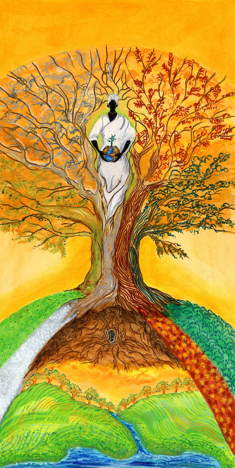 The Awakening Painting by Kathleen A Wilson | Saatchi Art