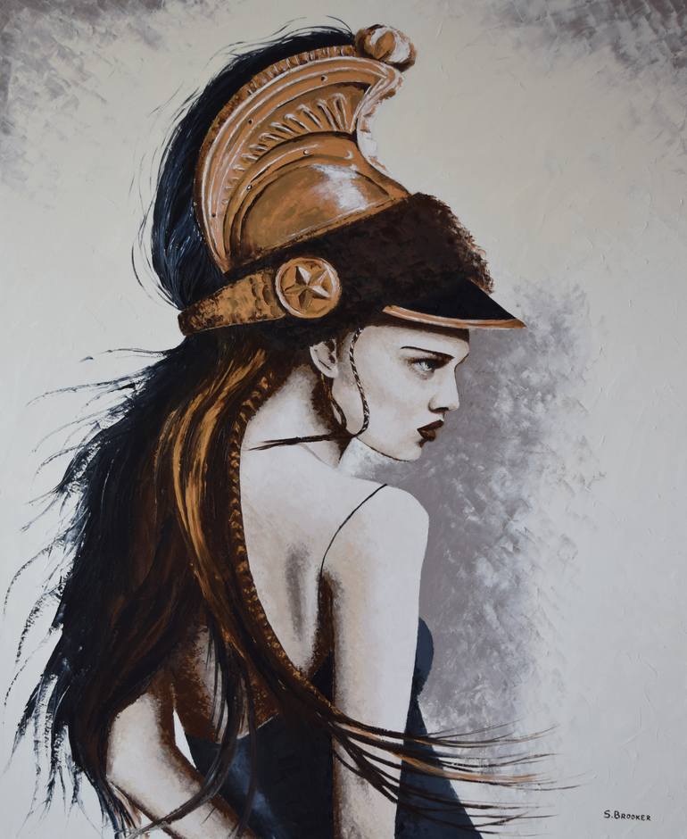 Fierce Painting by Susan Brooker | Saatchi Art