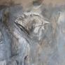 Dapple Horse Study - side view Painting by Mandy Racine | Saatchi Art