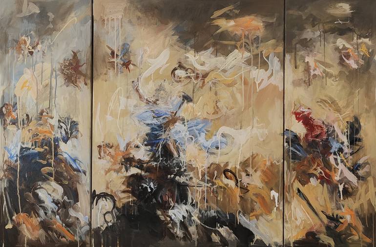 Trade Painting by Mandy Racine | Saatchi Art