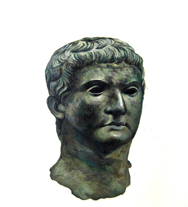 Head of Adonis Painting by fakhri bohang | Saatchi Art