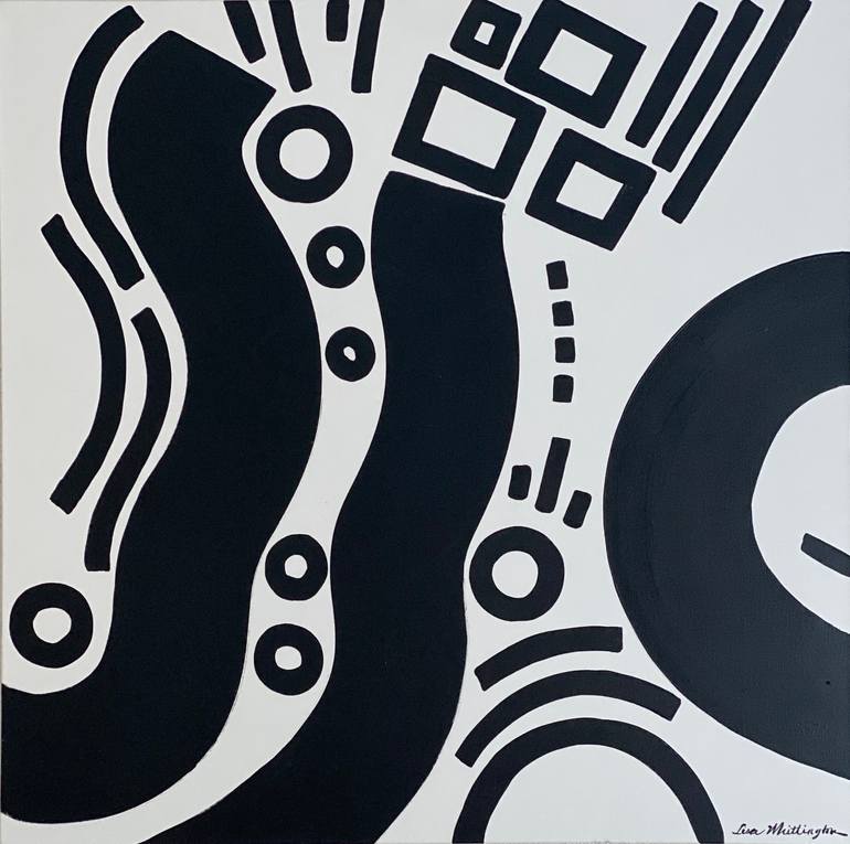 River People #3 Painting by Lisa Whittington | Saatchi Art