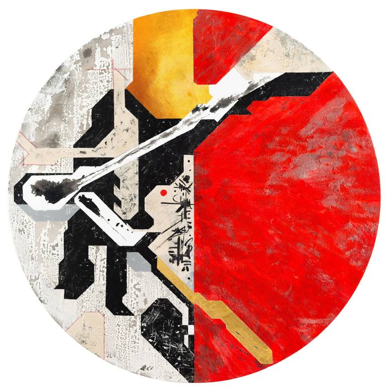 The sacred Vision Painting by René Serrano | Saatchi Art