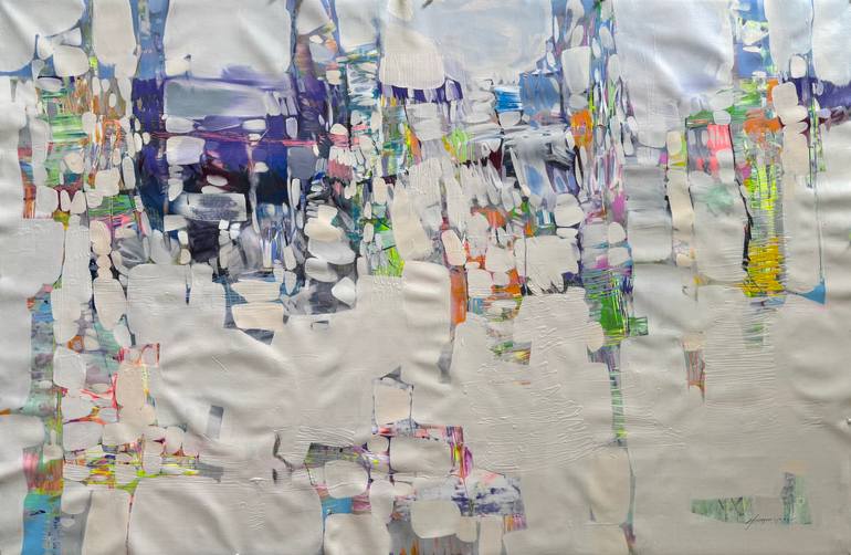 White Memory Painting by Vahe Yeremyan | Saatchi Art