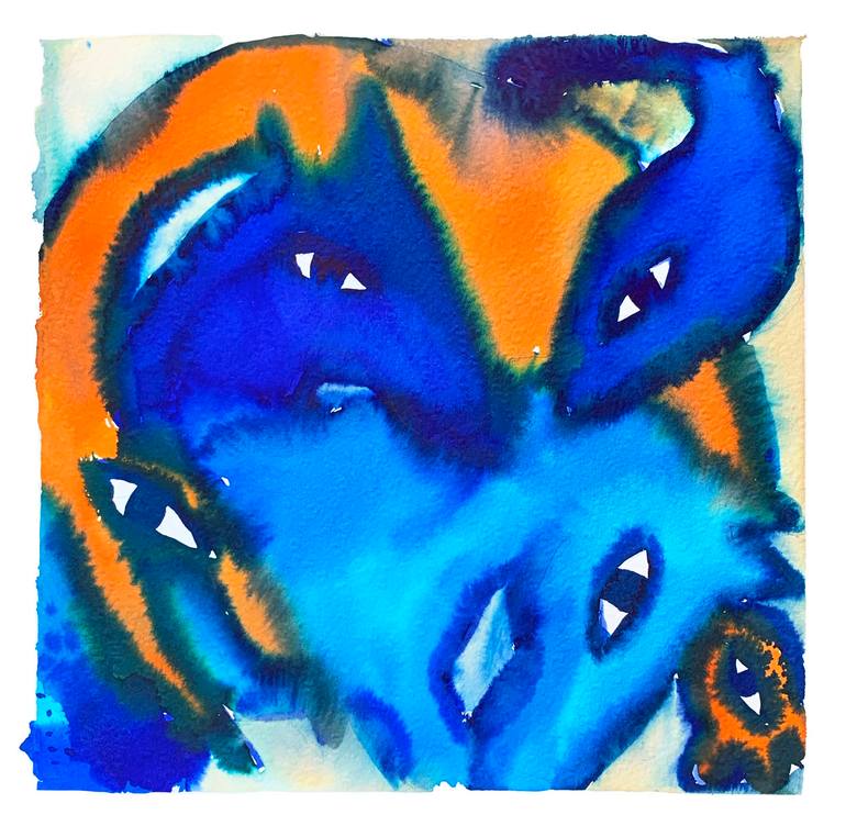 Hug Painting by Cecilia Waxberg | Saatchi Art