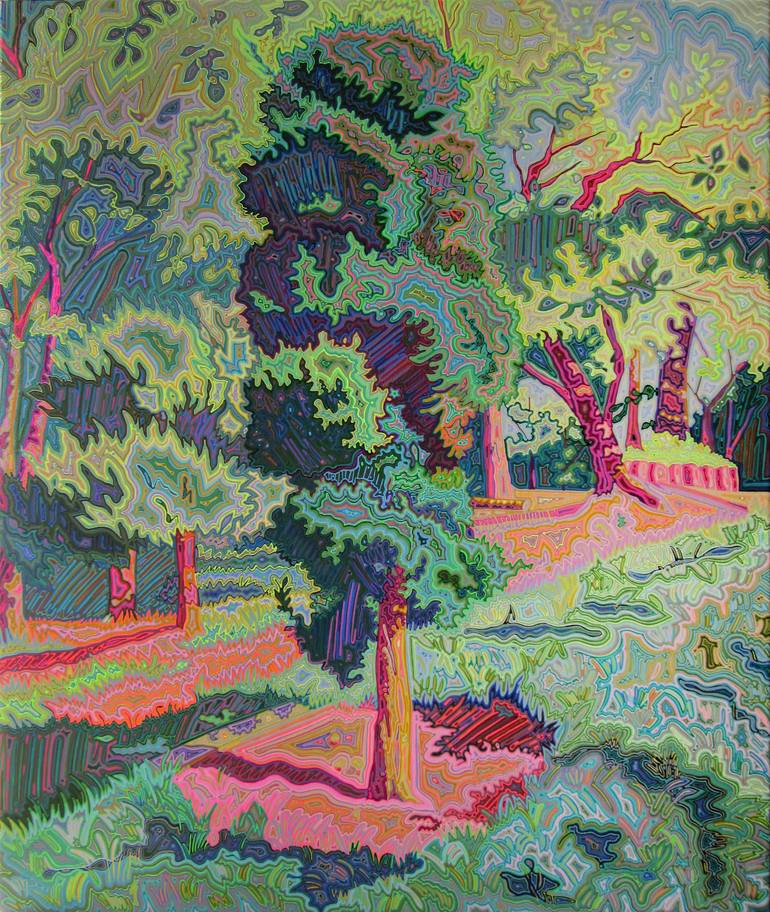 same thing different place (SOLD) Painting by Dagyeom Lee | Saatchi Art