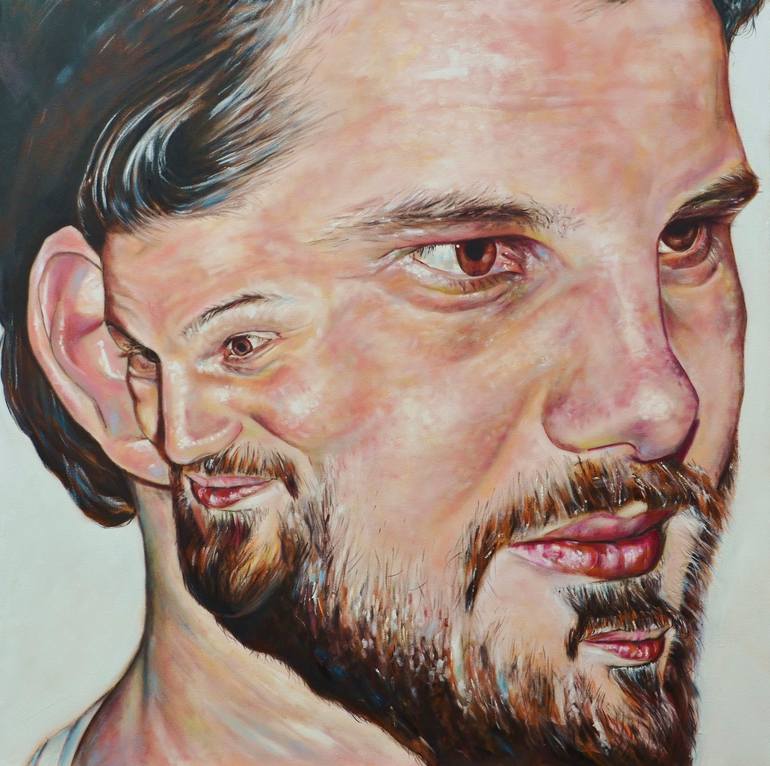 Lapsed Carnivore Painting by Carl Beazley | Saatchi Art