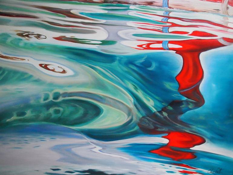 Aquatic Kaleidoscope Painting by Chris Postle | Saatchi Art