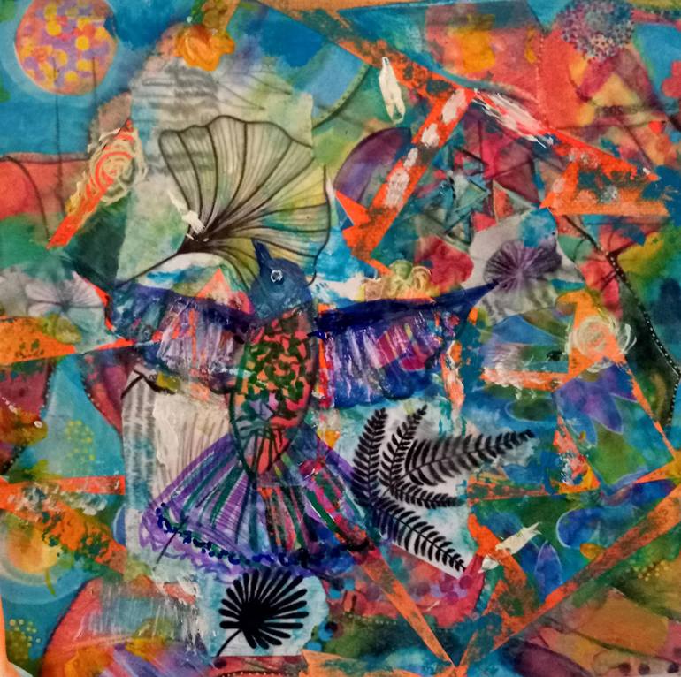 Triplets Collage by Nalini Cook | Saatchi Art