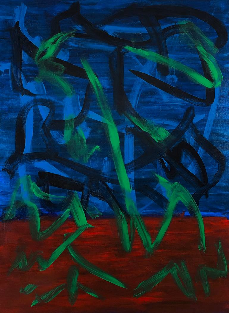 Intrigue Painting by Michael A McCullough | Saatchi Art