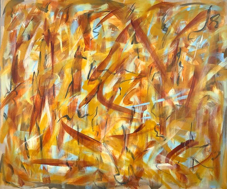 Whispered Messages Painting by Michael A Mccullough | Saatchi Art ...