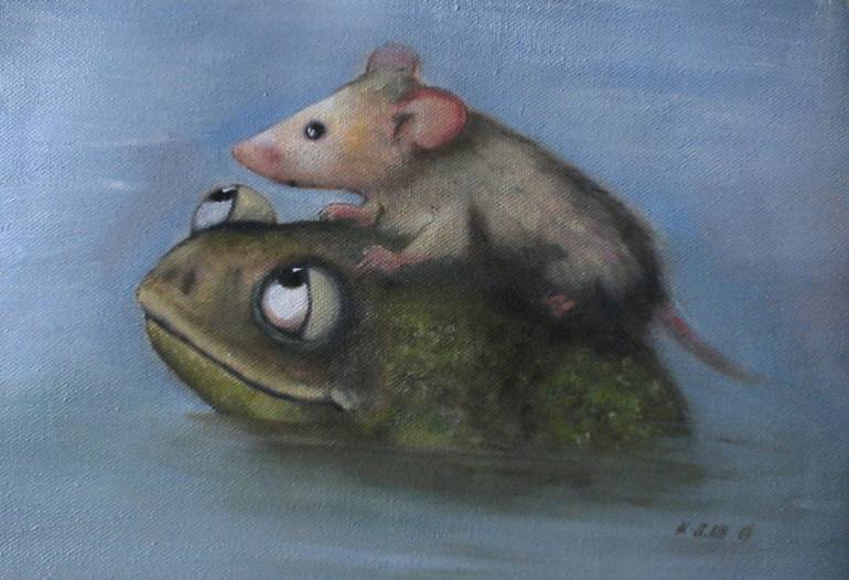 Teamwork Painting by Kirsi-maria Aho | Saatchi Art