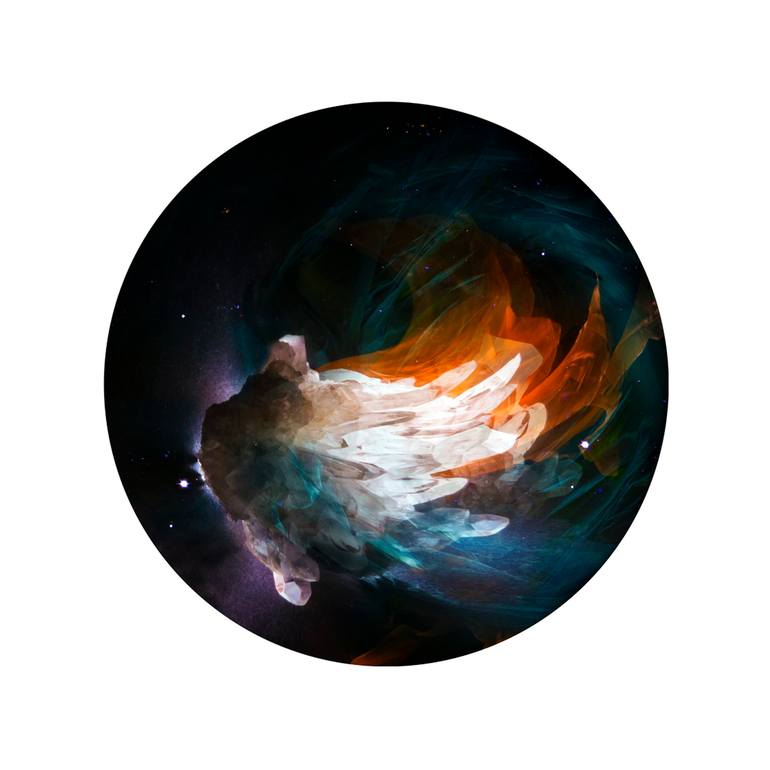 Crystalline Planet VII:Persephone 2/10 edition print Mixed Media by ...