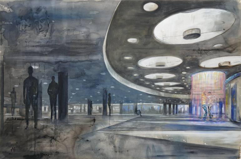 Salsa Painting by Andy Farr | Saatchi Art