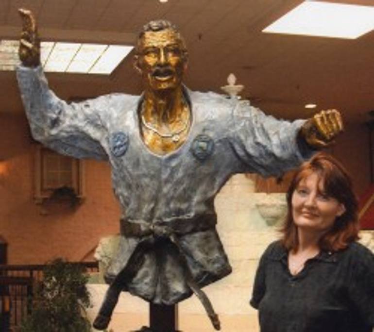 Grandmaster C.E.Sereff Sculpture by Theresa Ferg Brownback | Saatchi Art