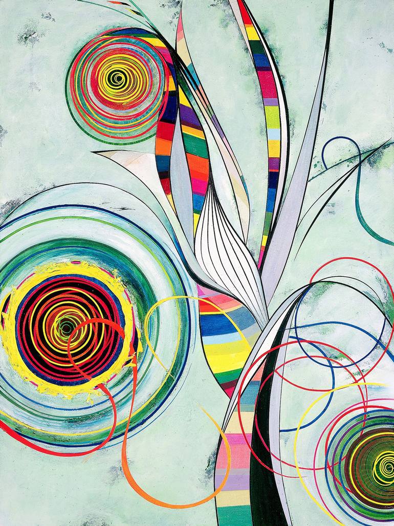 Kabloom Painting by Norma Jean Squires | Saatchi Art