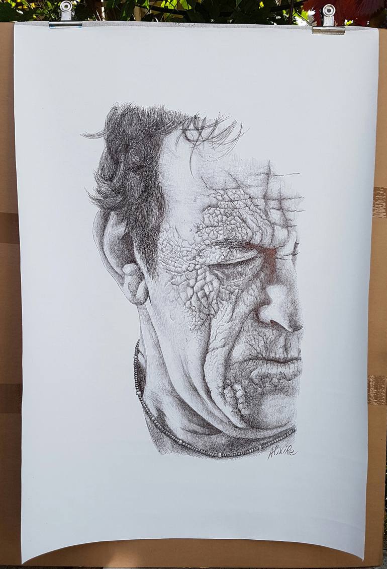 Pierre Drawing by Alixire Colmant | Saatchi Art