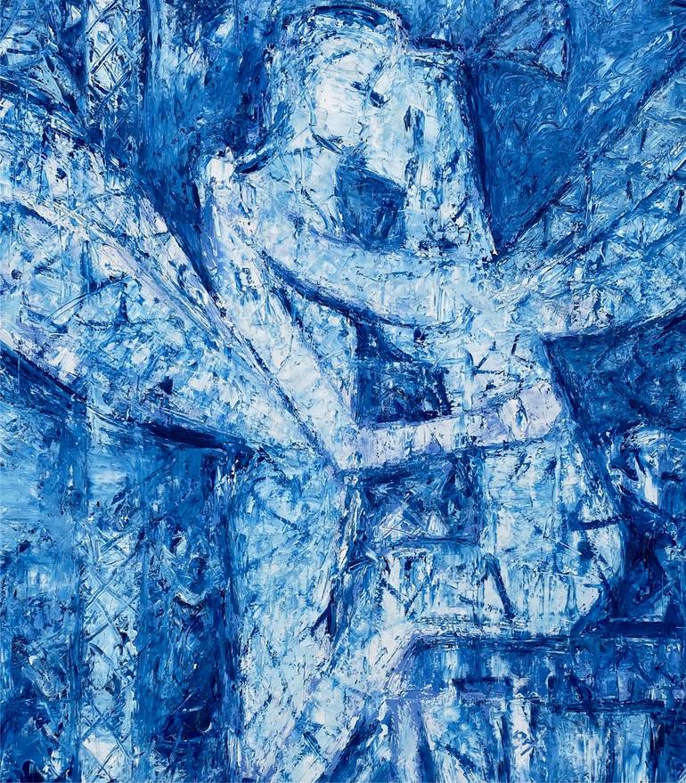 WORLD OF ANGELS Painting by Aditya Dev | Saatchi Art