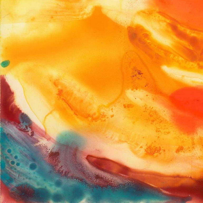 Heat Original Watercolor Painting Painting by Yevgenia Watts | Saatchi Art