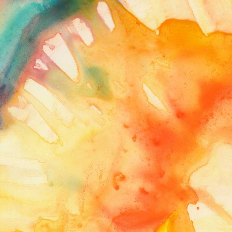 Heat Original Watercolor Painting Painting by Yevgenia Watts | Saatchi Art