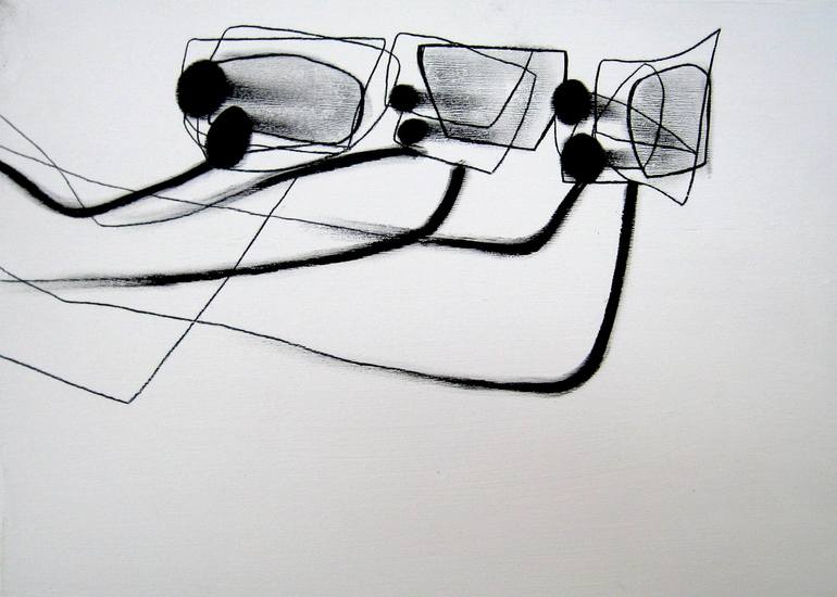 No looking back, already been! Painting by Alessandra Zini | Saatchi Art