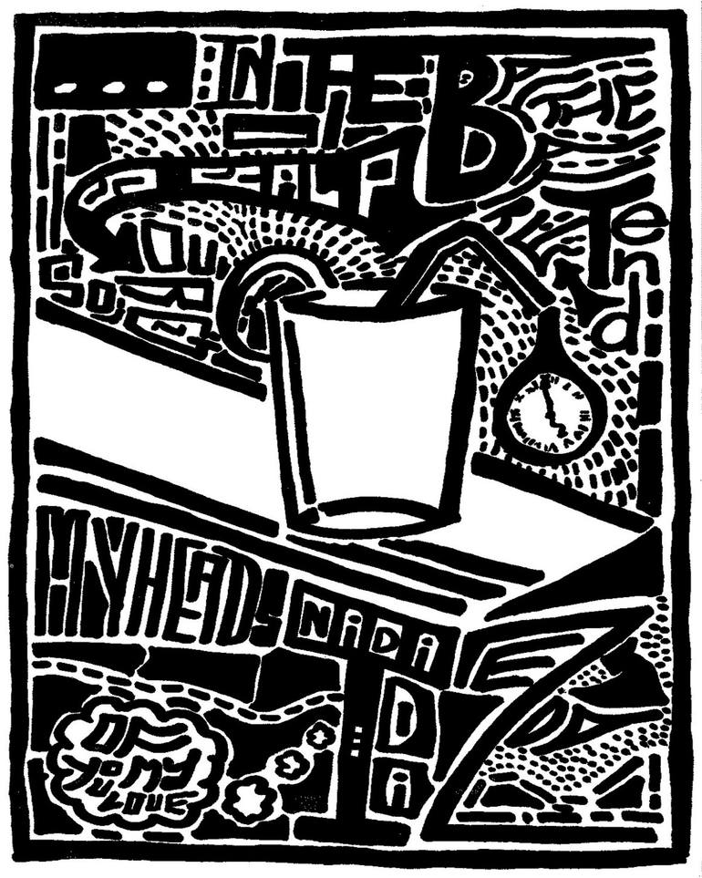 Dazed Drawing by Aaron Francis Darby | Saatchi Art