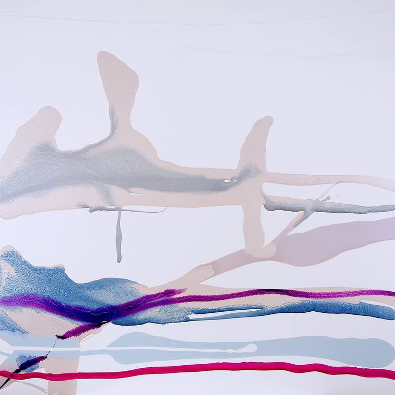 Elastic City Painting by Gerard Bookle | Saatchi Art