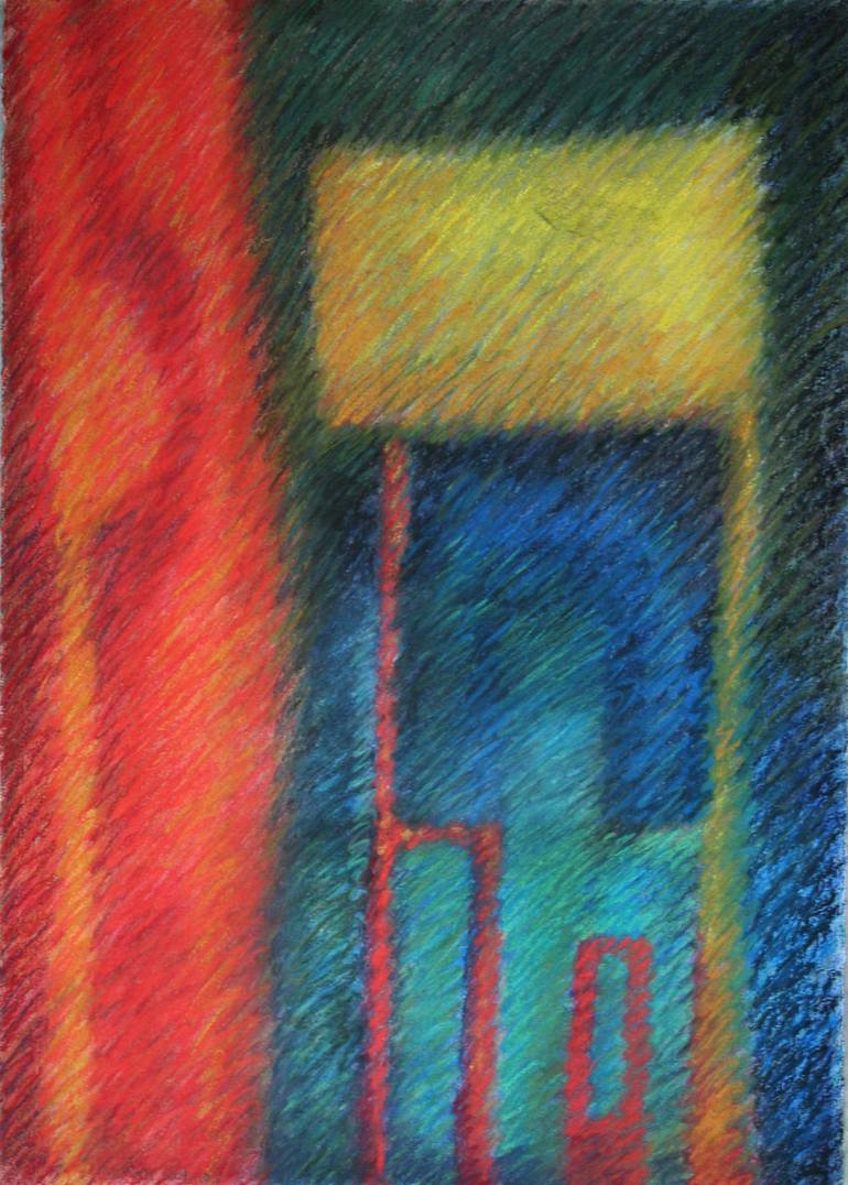 Red Stripe Drawing by Janine Brown | Saatchi Art