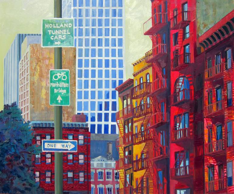 One way Painting by Carmen Montero | Saatchi Art