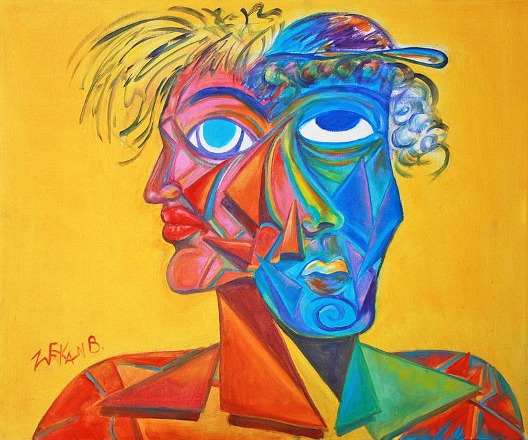 Alienation Painting by Bozidar Zvekan | Saatchi Art