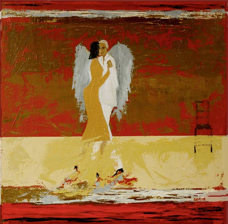 TANGO .SOLD PRIVATE COLLECTION AUSTRALIA Painting by Rocio Rocio ...