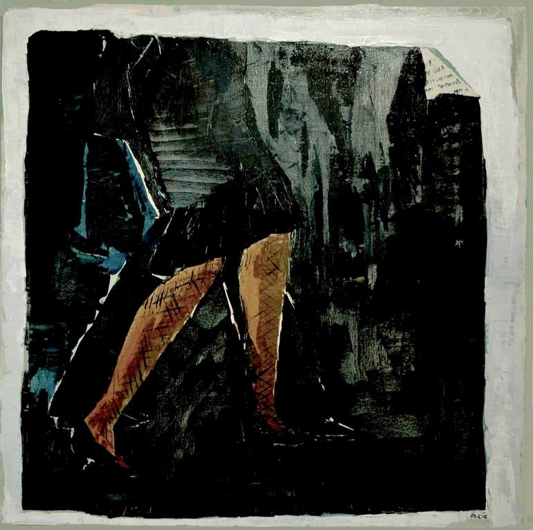 Tango 4 100x100 cm Painting by Rocio Rocio | Saatchi Art
