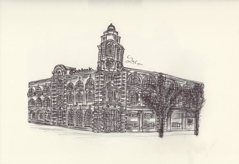 Ballpen Myanmar Drawing 8 Drawing by Ballpointpen Illustrator | Saatchi Art