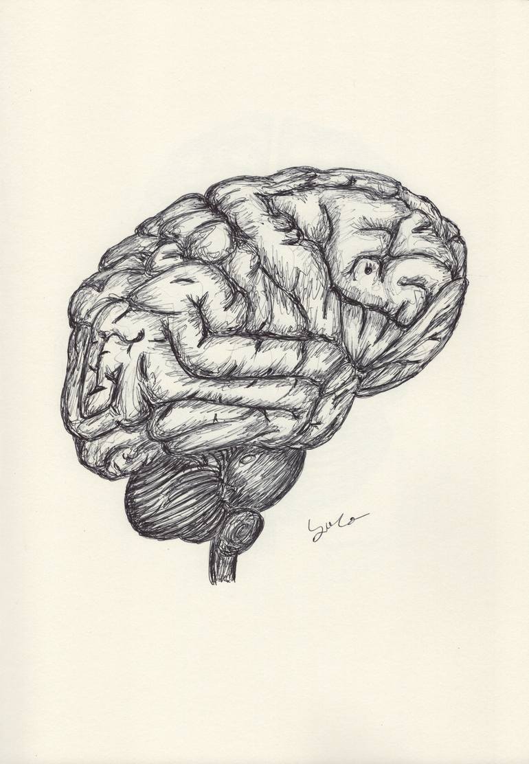 BALLPEN BODY PARTS 9 Drawing by Ballpointpen Illustrator | Saatchi Art