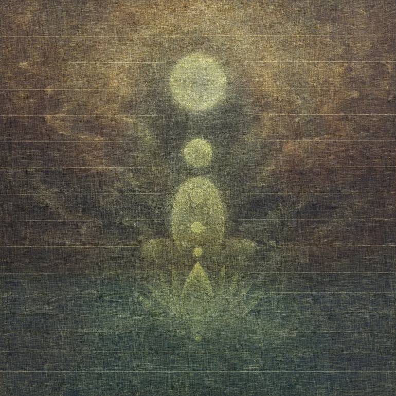 Vaishvanara 6 Painting by Hanumantha Rao Devulapalli | Saatchi Art