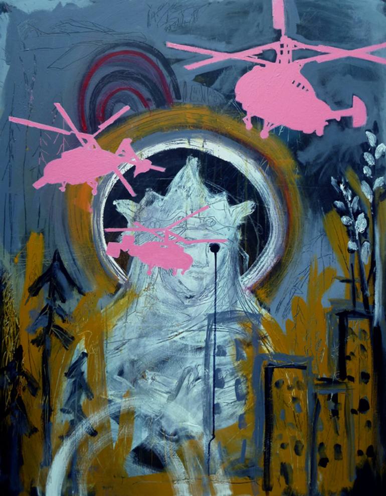 City Painting by Jonathan Moran | Saatchi Art